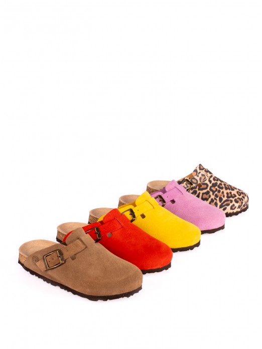 Clogs Bio Camurça - V25SC244-T980-CTP | Tapadas